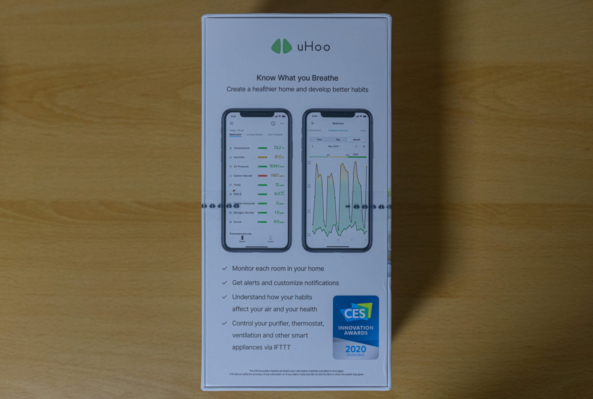 uHoo Air Pollution Monitor Review